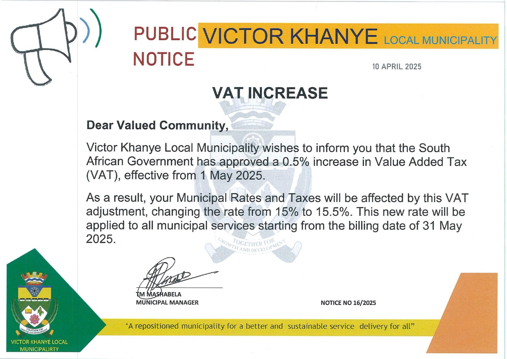 Victor Khanye Local Municipality